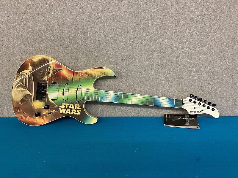 Fernandes Star Wars Yoda Retrorocket Electric Guitar #3 of 65 | Reverb