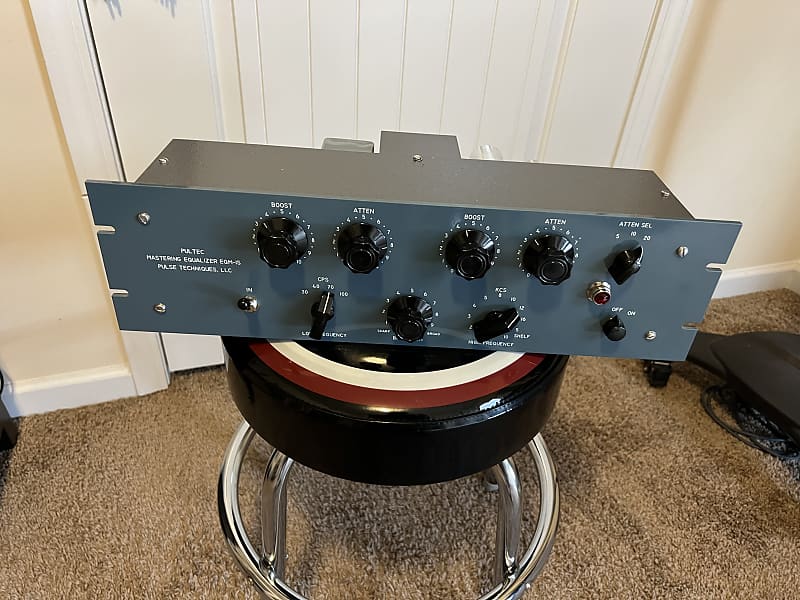 Pulse Techniques Pultec EQM-1S Tube Mastering Equalizer - | Reverb
