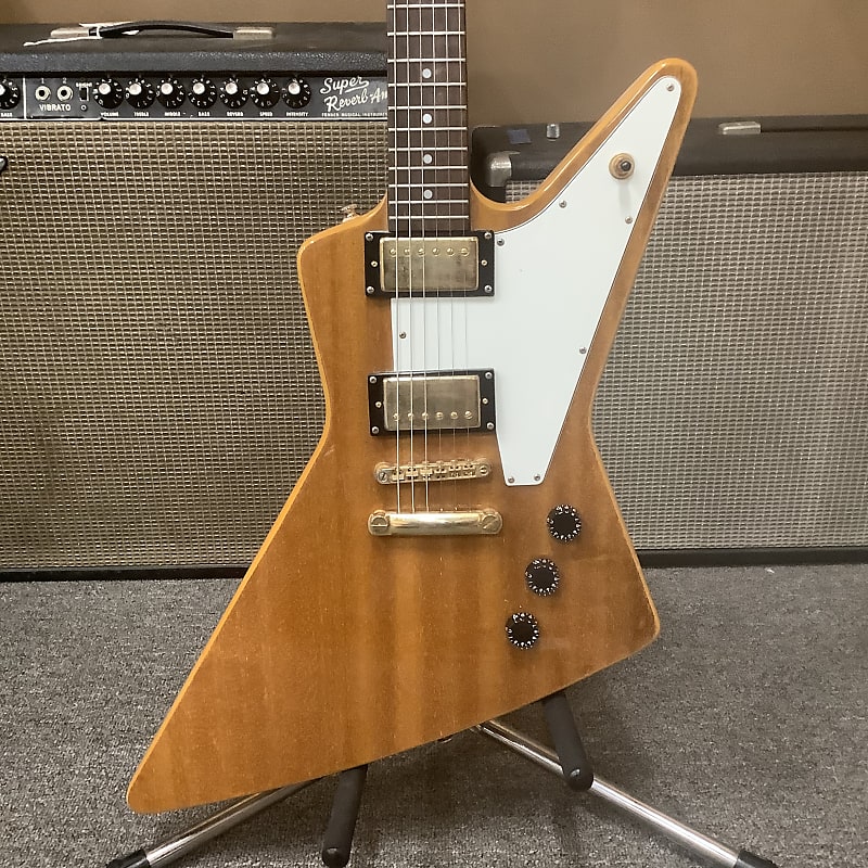 2001 Epiphone Explorer Natural | Reverb