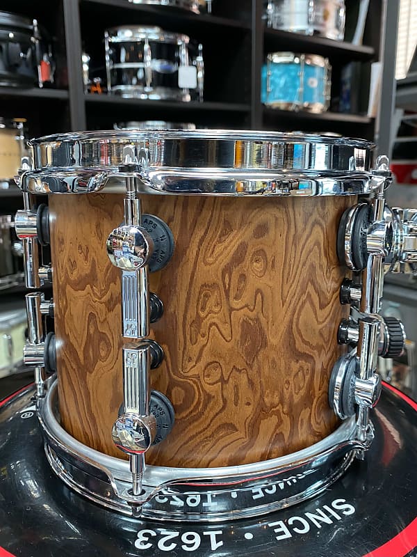 Sonor SQ2 8" x 7" Rack Tom in Walnut Roots Semi Gloss, Free | Reverb