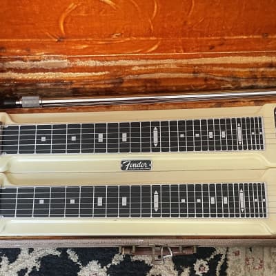 Fender Stringmaster Lap Steel MK2 D6 1955 - Antique White | Reverb