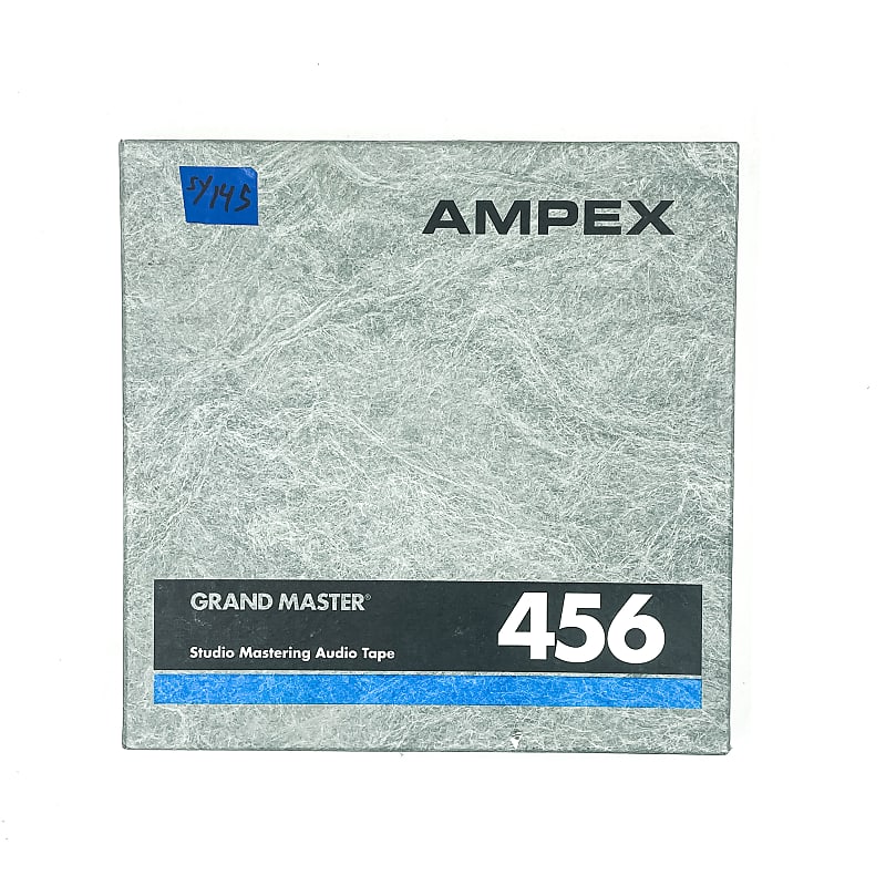 Ampex Grand Master 456 Studio Mastering Audio Tape 1/2" x | Reverb