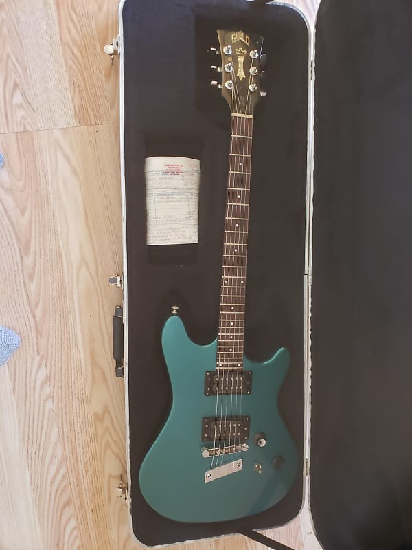 Guild S-25 Early 80s Turquoise | Reverb