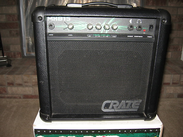 Crate MXB15 2001 Black | Reverb