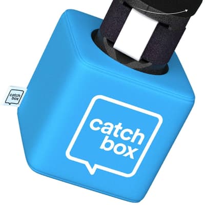 Catchbox BLUE Mod Throwable Microphone (2-Sides New Catchbox | Reverb