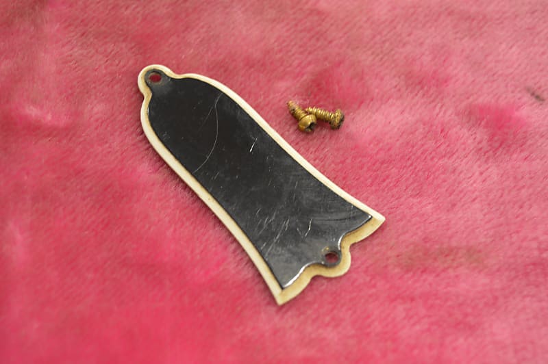 Vintage 1959 Gibson Wide Bevel Truss Rod Cover Burst Part | Reverb