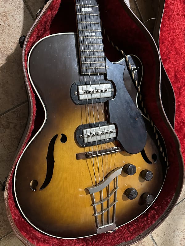 Harmony H62 1950s Vintage Guitar | Reverb