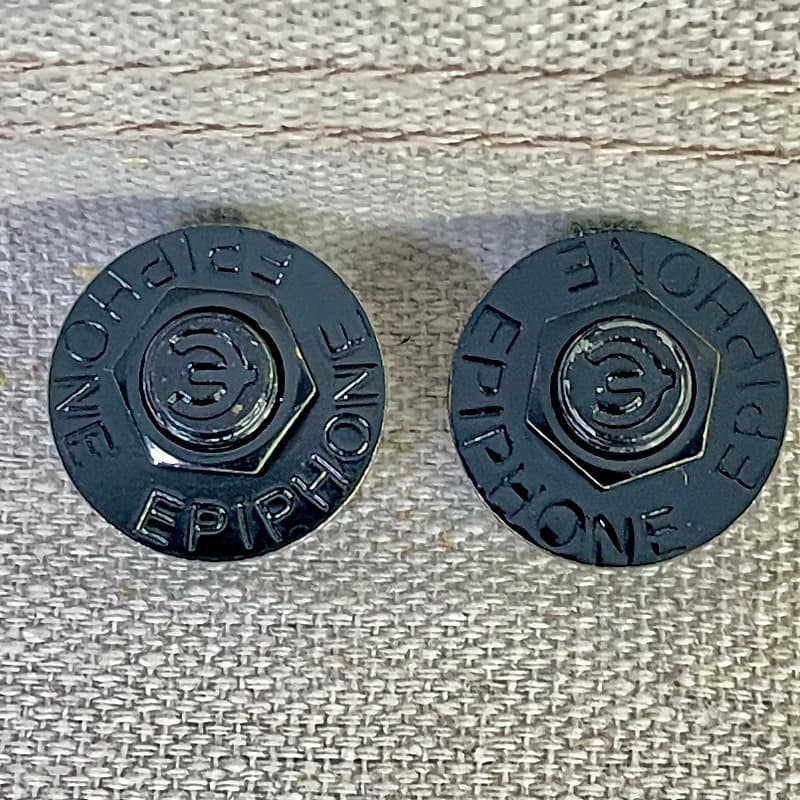 Epiphone Strap Locks Black Top Only | Reverb