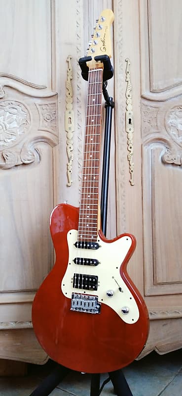 Godin SD 2001 - Transparent Red | Reverb