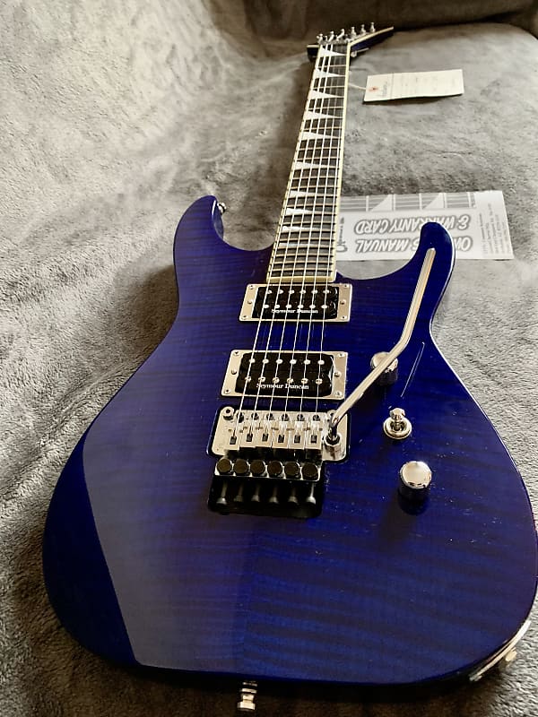Jackson USA Soloist 2001 - Transparent Blue | Reverb