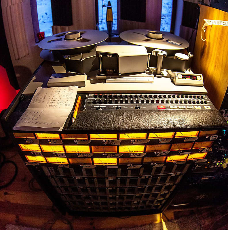 Ampex MM1200 2" 24 Track Tape Machine | Reverb