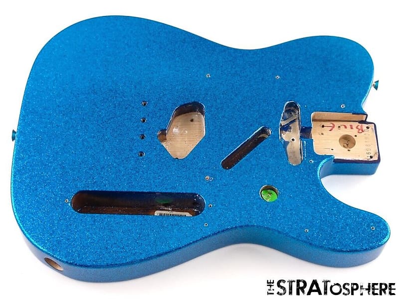 Fender J Mascis Tele BODY Telecaster Guitar Sparkle Bottle | Reverb