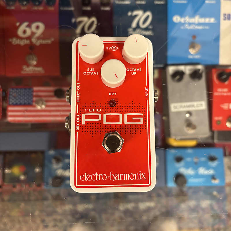 Electro-Harmonix Nano POG Polyphonic Octave Generator Red / | Reverb