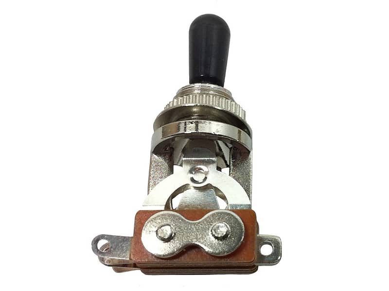 3 way toggle switch (chrome, gold, or black) - Chrome / Black | Reverb