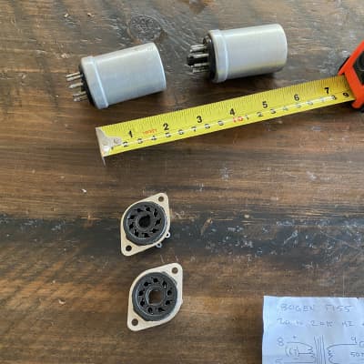 Bogen T155 1950s plug-in line to grid transformer PAIR with | Reverb