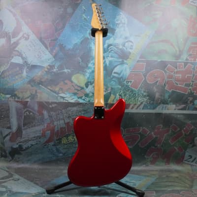 Schecter AR-06 Jaguar Offset 2000's Candy Apple Red MIJ Japan | Reverb