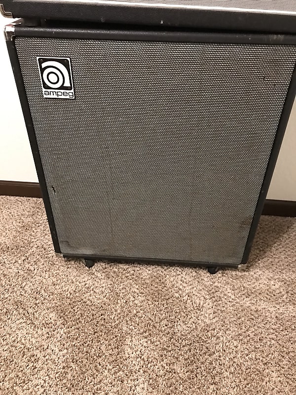 Ampeg V4 4x12 guitar cabinet loaded with Weber ToneClvt Dire | Reverb