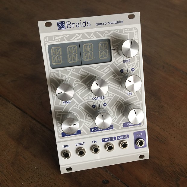Mutable Instruments Braids 2016 Magpie Modular Version! | Reverb