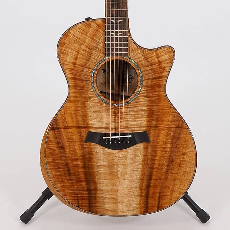 Taylor Custom Shop Grand Auditorium AA Hawaiian Koa | Reverb