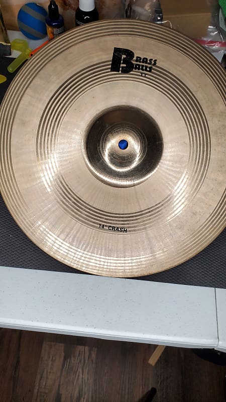 Brass Balls 14 Inch Crash Cymbal | Reverb