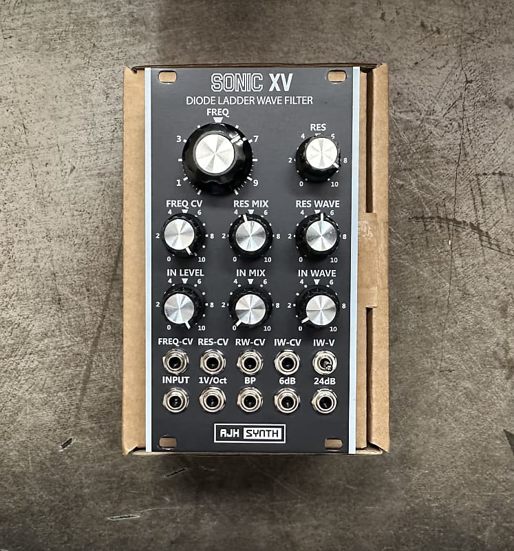 AJH Synth Sonic XV - Four Pole Diode Ladder Filter | Reverb