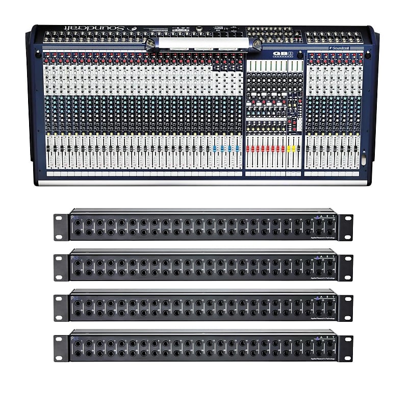 Soundcraft GB8 32-Channel Analog Mixing Console w/ 4 ART P48 | Reverb
