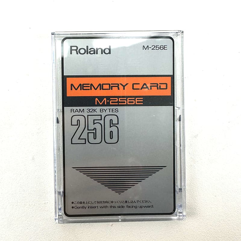 Roland M-256E Memory Card | Reverb