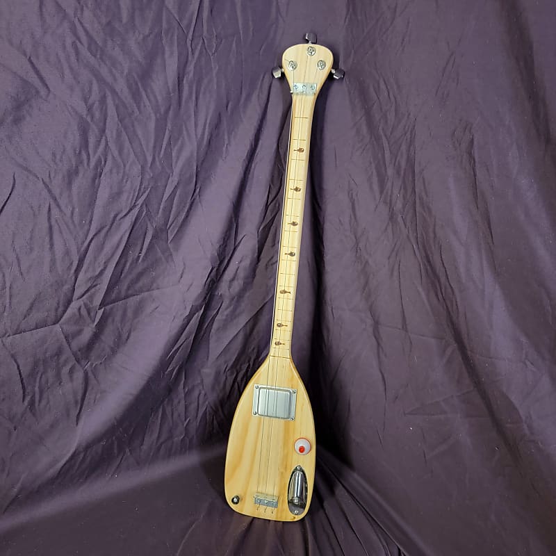 Three String Boat Paddle Slide Guitar #124 | Reverb