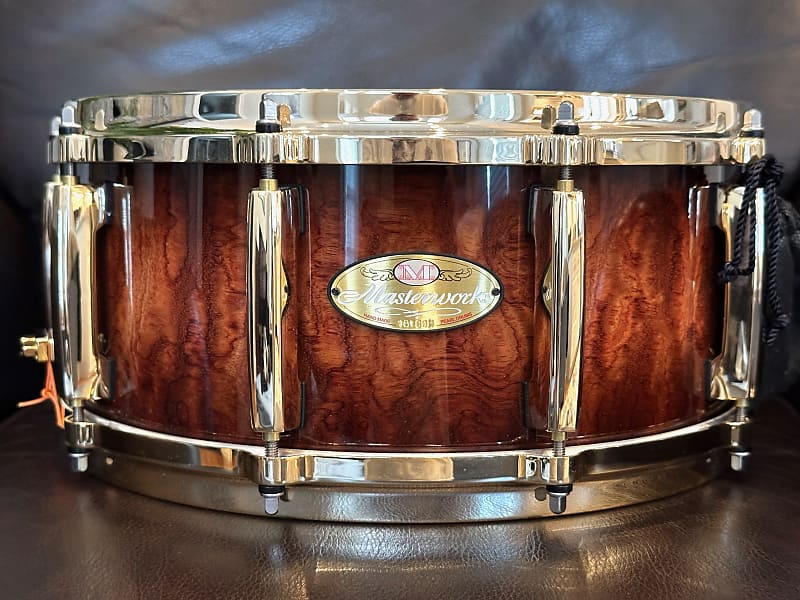 Pearl Masterworks Studio Recipe 14x6 snare- MINT condition | Reverb