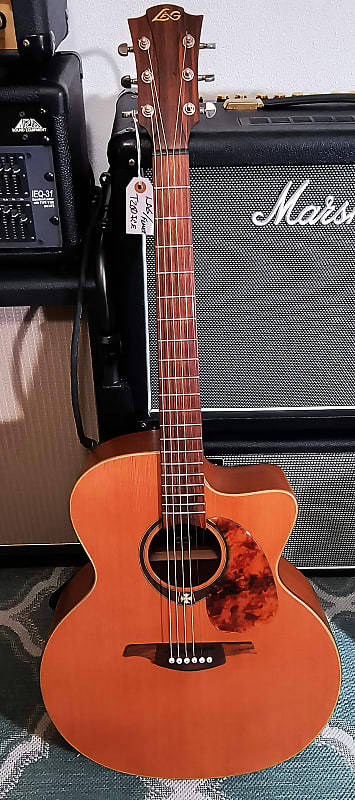 Lag T200JCE Tramontane Jumbo Stage (France) | Reverb