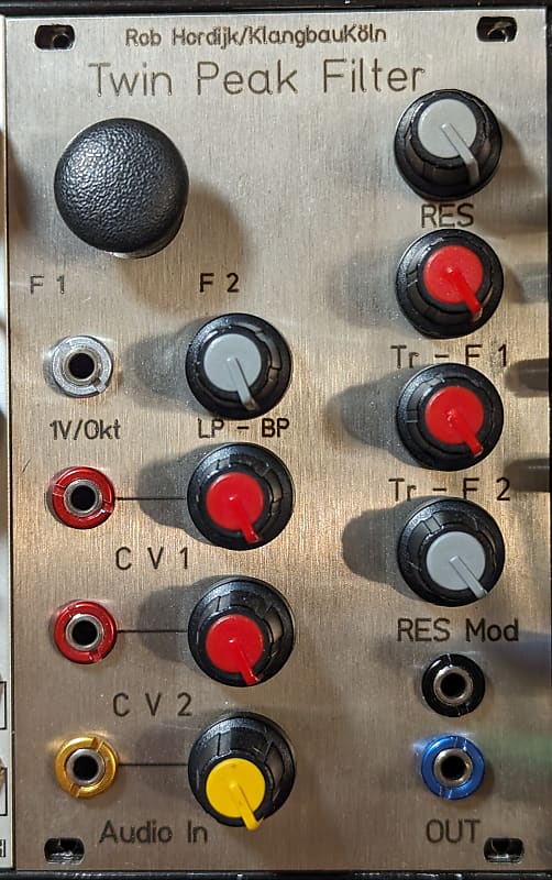 KlangbauKöln Hordijk Twin Peak Filter 2010s - Silver | Reverb UK