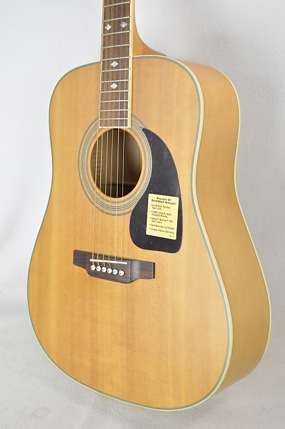 Epiphone Maple Acoustic Guitar Masterbilt DR-500P Natural | Reverb