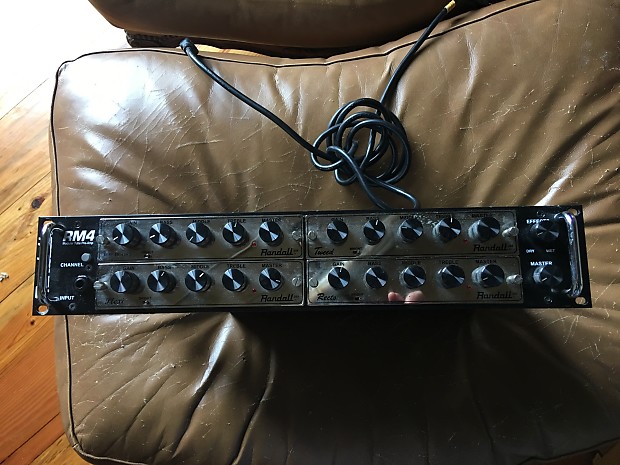 Randall RM4 Tube Preamp w/ 4 Modules( Top | Reverb
