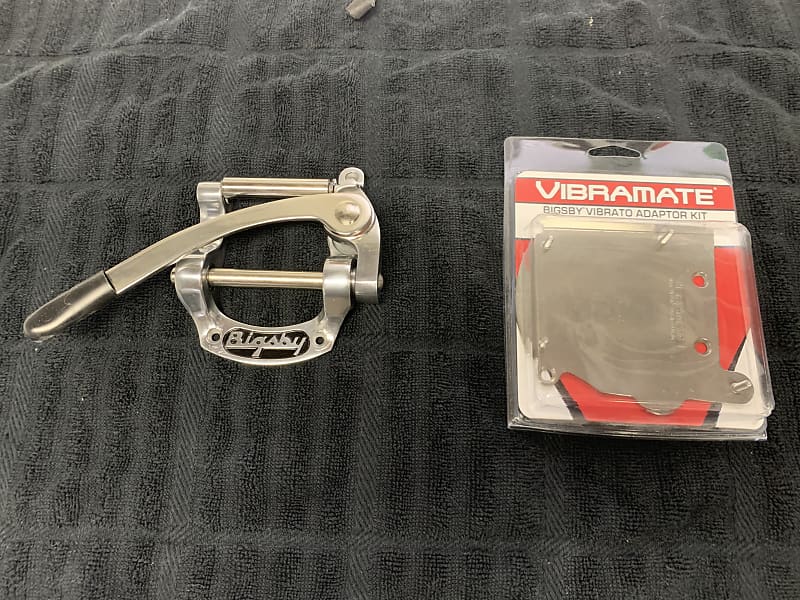 Bigsby B5 Chrome, Vibramate, Bricks Biggs Fix | Reverb