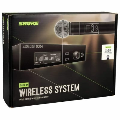 Shure SLXD24/SM58 J52 Wireless System w/ SM58® Handheld | Reverb