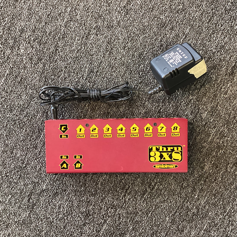 Midiman Thru 3x8 Patch Bay | Reverb