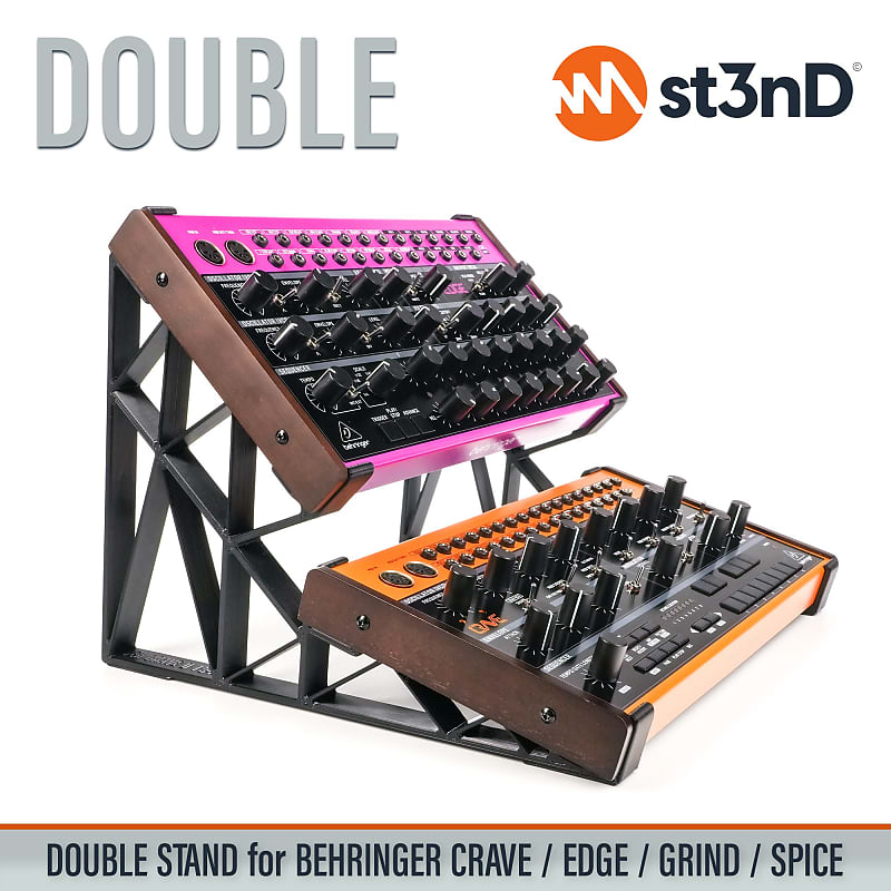 DOUBLE STAND for BEHRINGER CRAVE / EDGE / GRIND / SPICE | Reverb