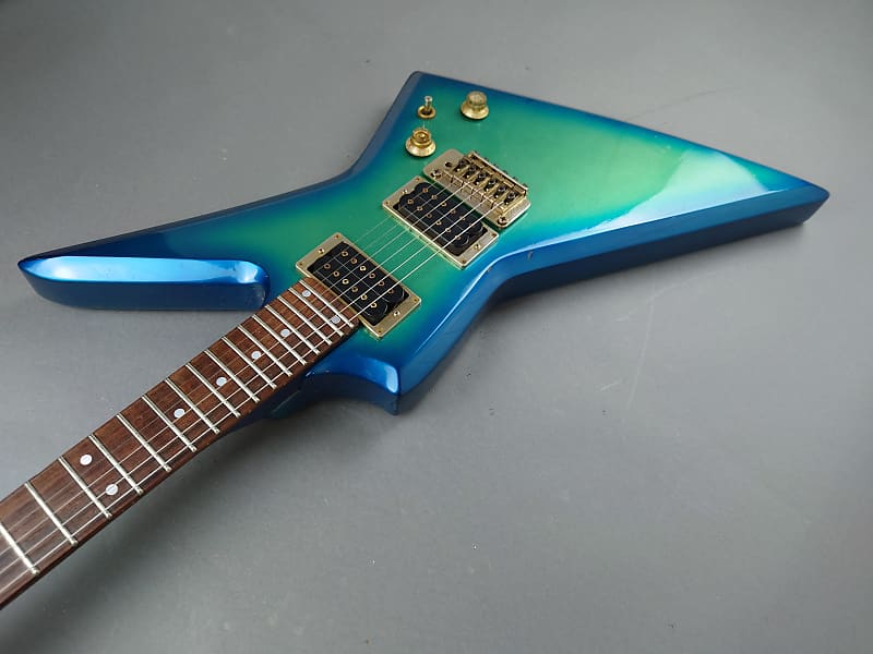 Aria Pro II ZZ Custom 80`s - Blueburst | Reverb Canada