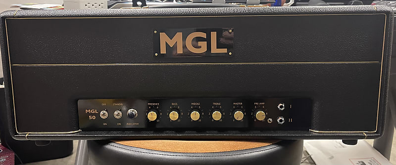 MGL Ampworks MGL50 "Purple Circuit" 2022 - Black & Gold | Reverb