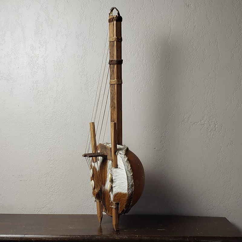 KORA 8-String Gourd Harp/Lyre Mali Gambia Tuareg Hand-made | Reverb