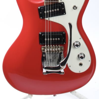 1990s Mosrite The Ventures MK1 lipstick red | Reverb