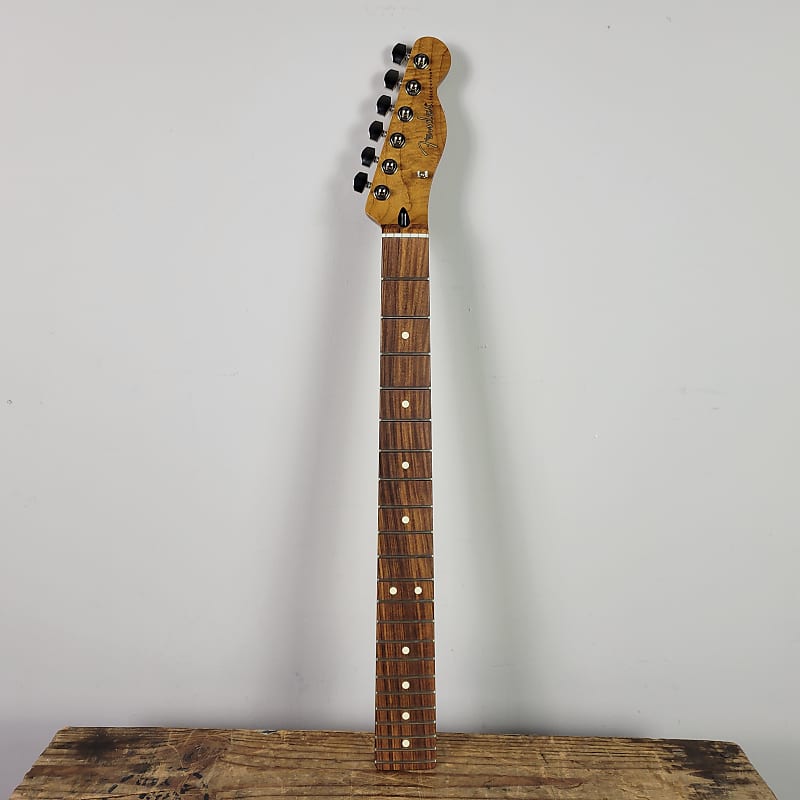 Fender Roasted Maple Telecaster Neck With Hipshot Locking | Reverb