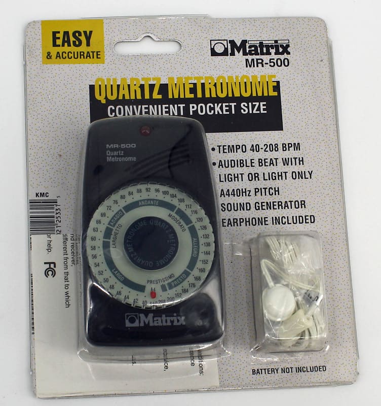 Matrix MR-500 Quartz Metronome | Reverb