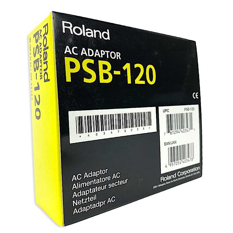 Roland PSB-120 AC Adapter Black | Reverb