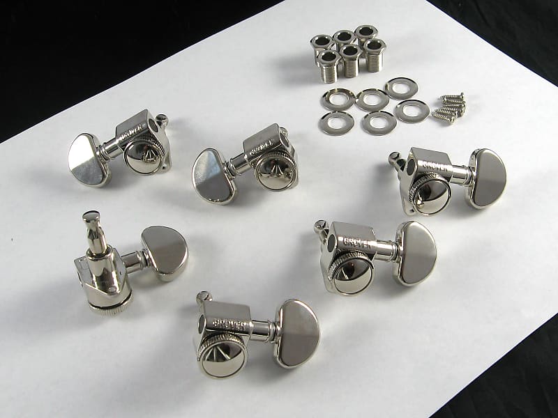 Grover Rotomatic 502N Roto-Grip Locking Tuning Keys 3X3 | Reverb