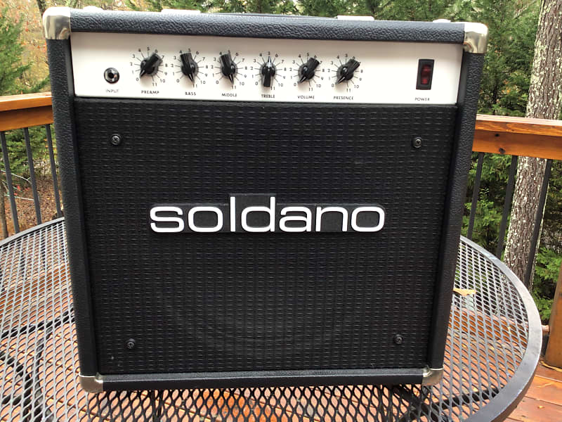 Soldano Atomic 16 combo 1990s - Black Tolex | Reverb