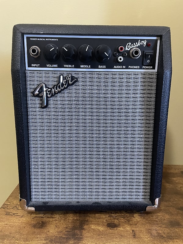 Fender BassBoy 2000s - Black | Reverb