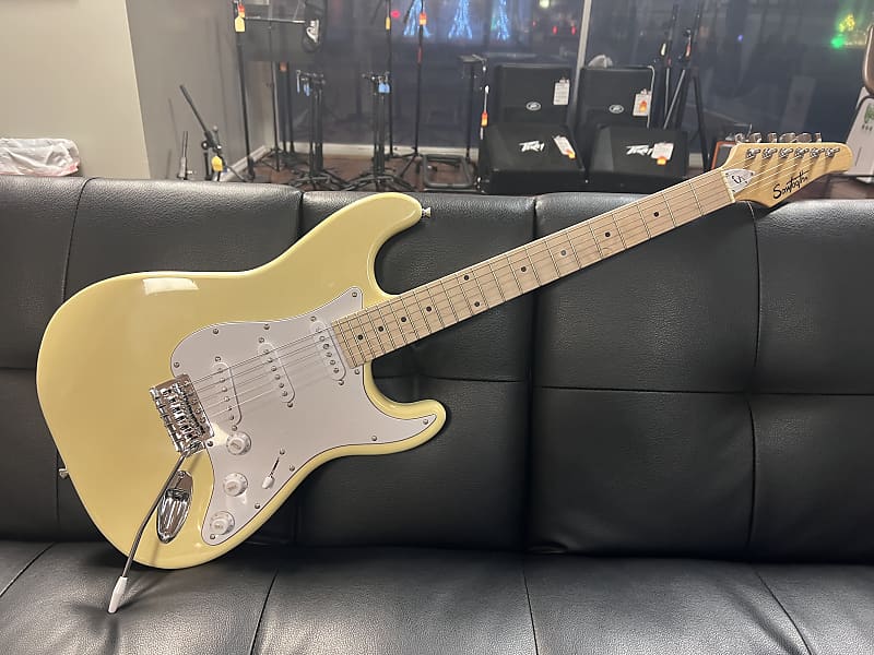 Sawtooth ES Strat - Vanilla Cream | Reverb