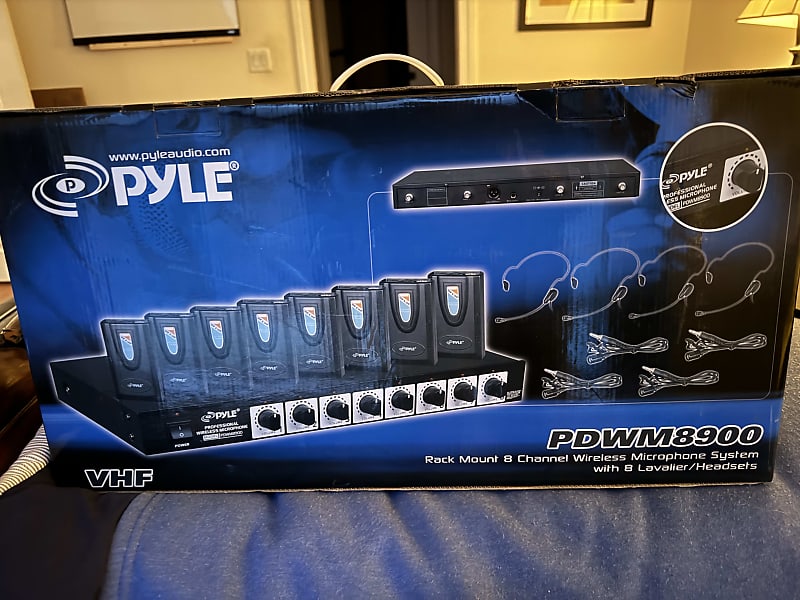 Pyle pdwm 8900 2020 wireless mic system | Reverb