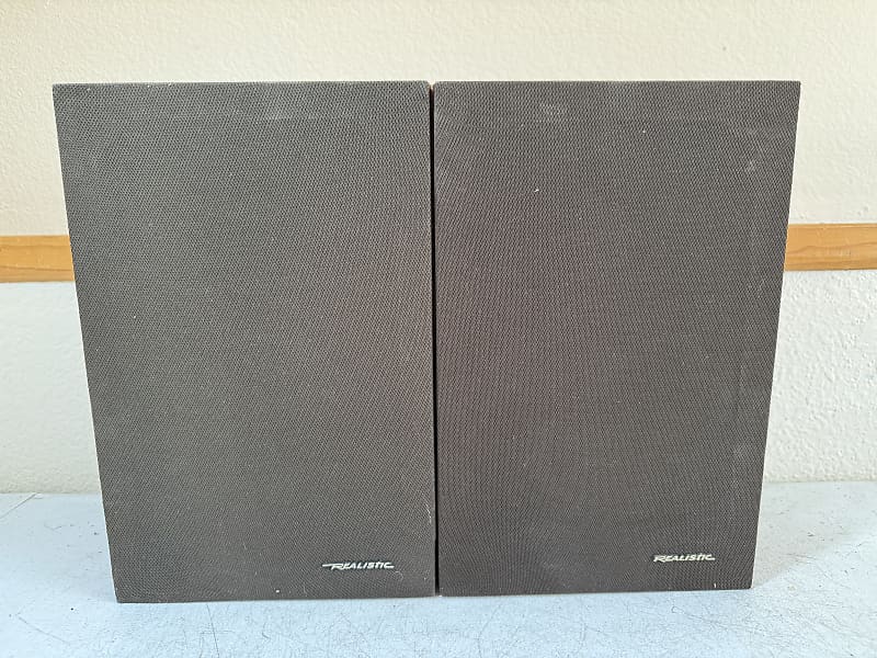 Realistic MC-600 Bookshelf Speakers HiFi Stereo Vintage Home | Reverb